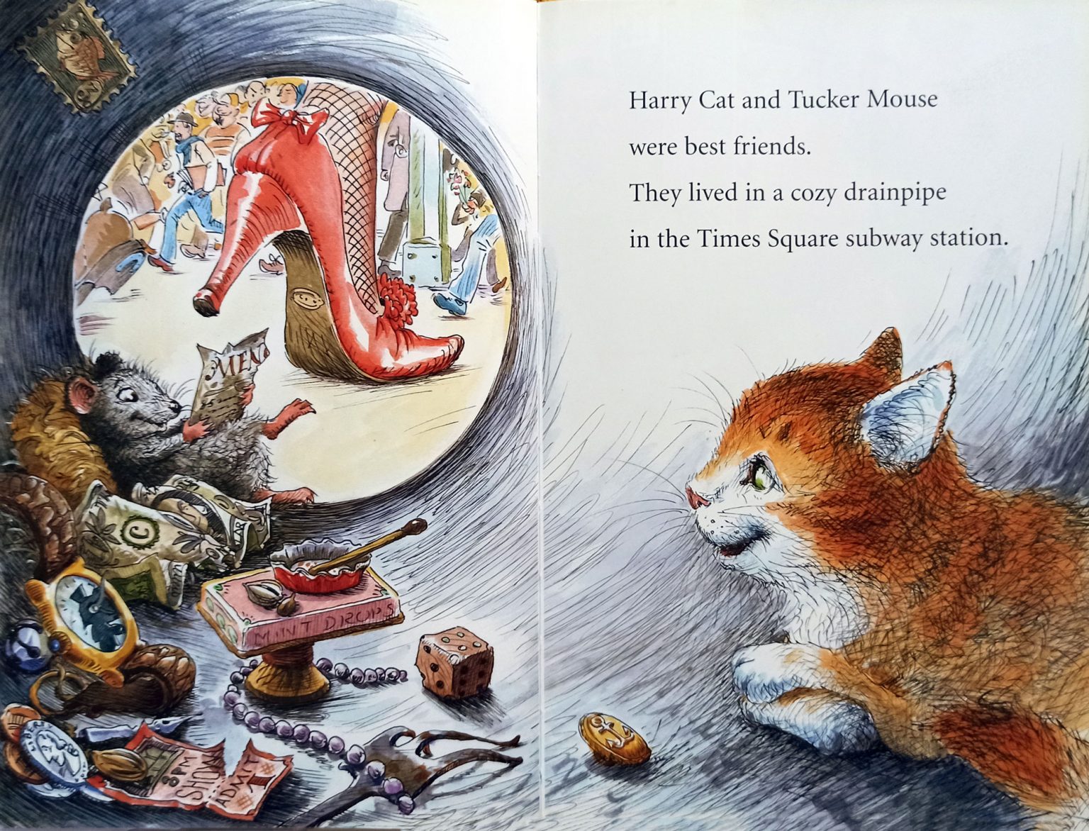 Harry cat and Tucker mouse: starring Harry – Lotus Community Library ...