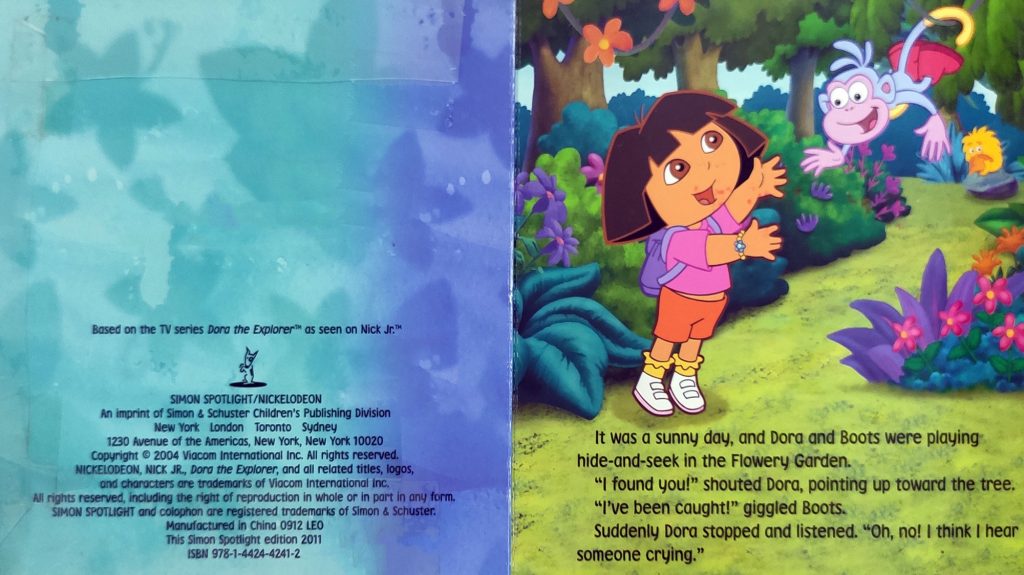Dora the explorer: Dora’s book of manners – Lotus Community Library ...