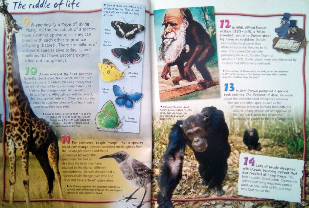 100 facts: evolution – Lotus Community Library – Library For Families