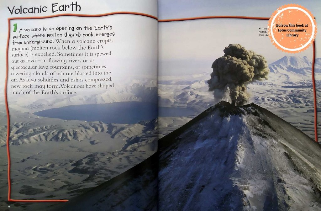 100 facts: volcanoes – Lotus Community Library – Library For Families
