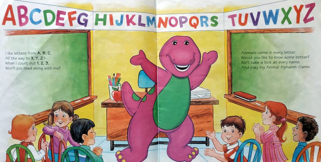 Barney’s ABC animals – Lotus Community Library – Library For Families