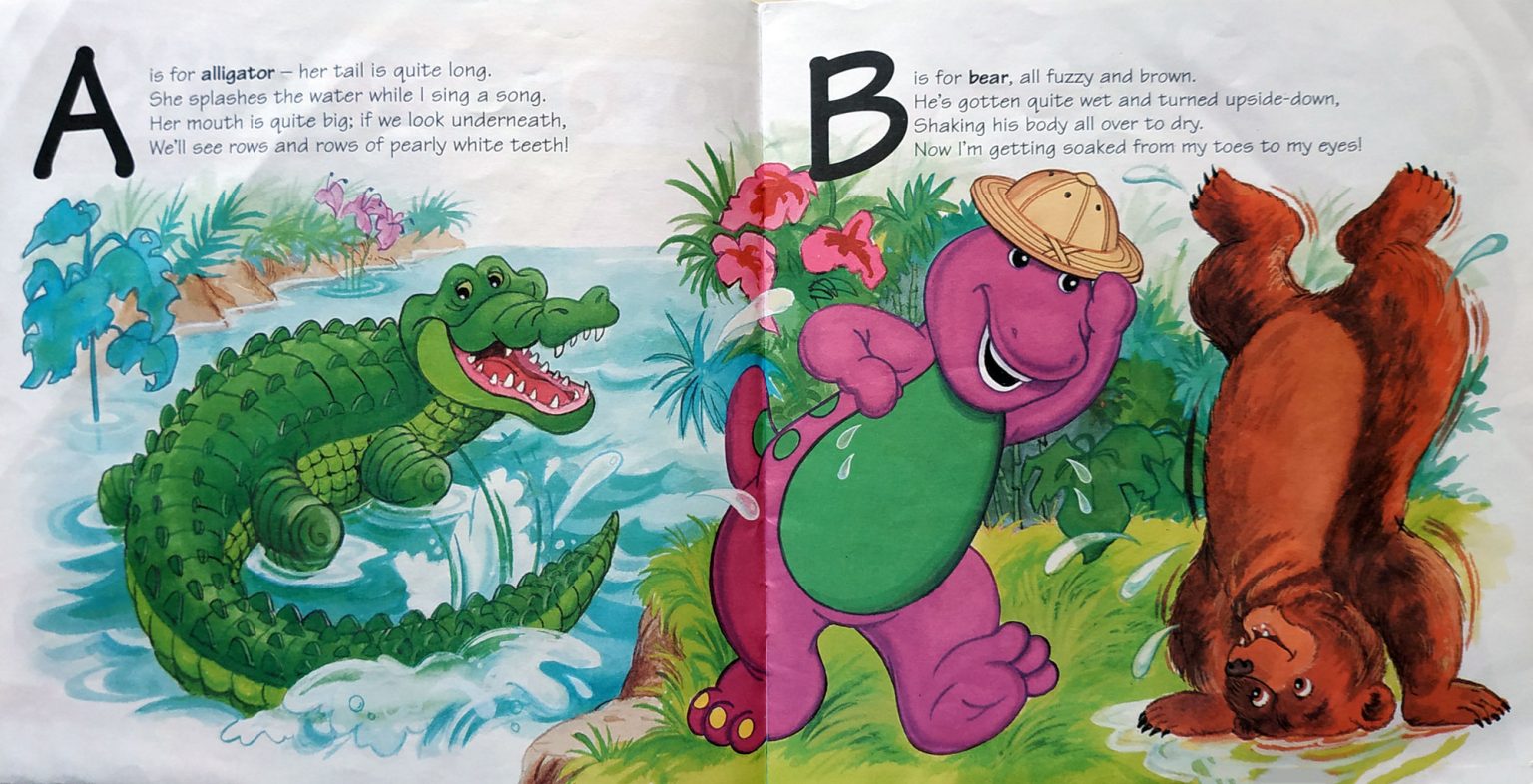 Barney’s ABC animals – Lotus Community Library – Library For Families