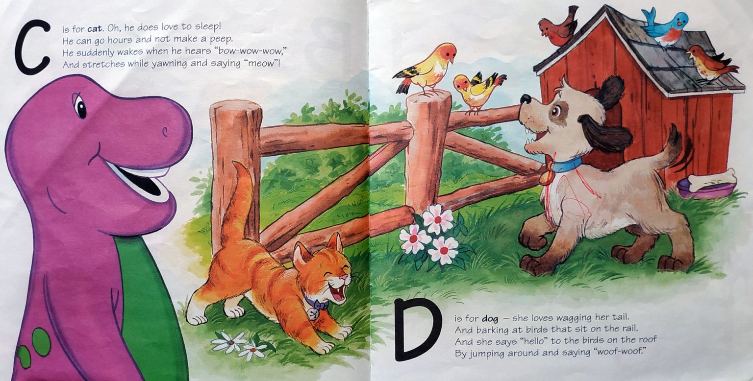 Barney’s ABC animals – Lotus Community Library – Library For Families