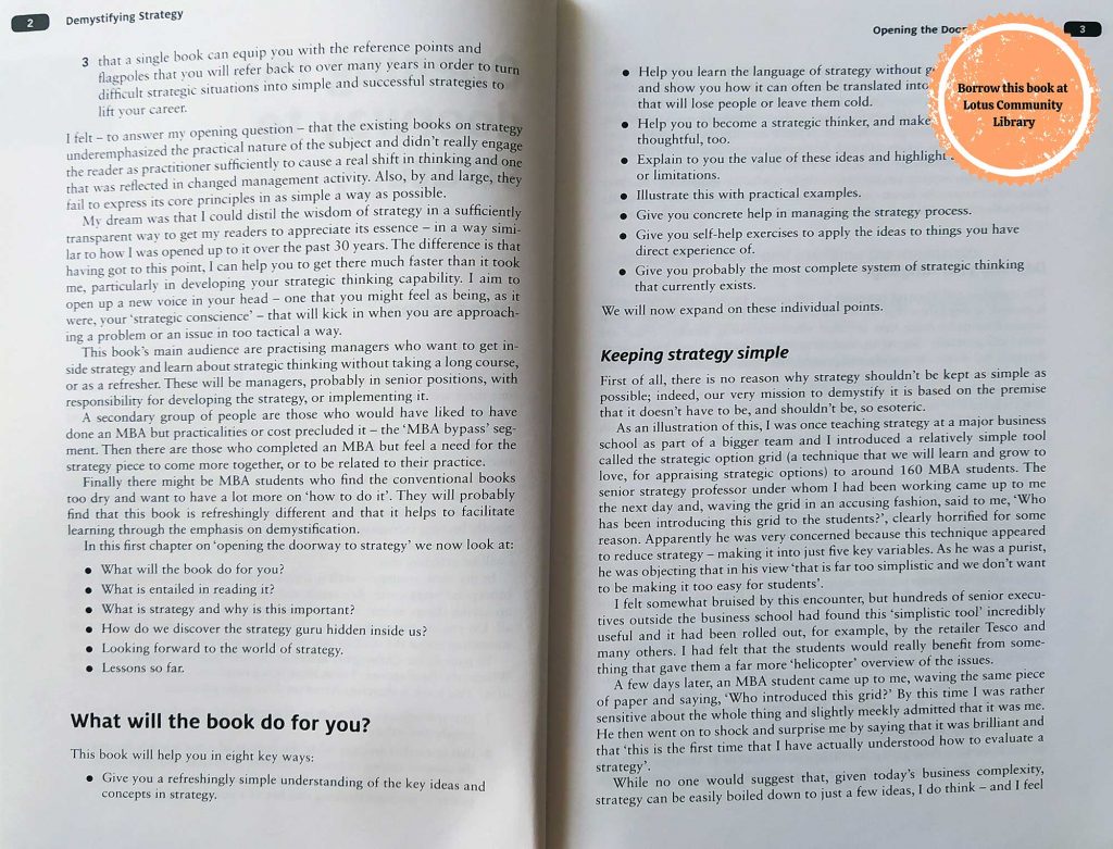 Demystifying strategy: how to become a strategic thinker – Lotus ...