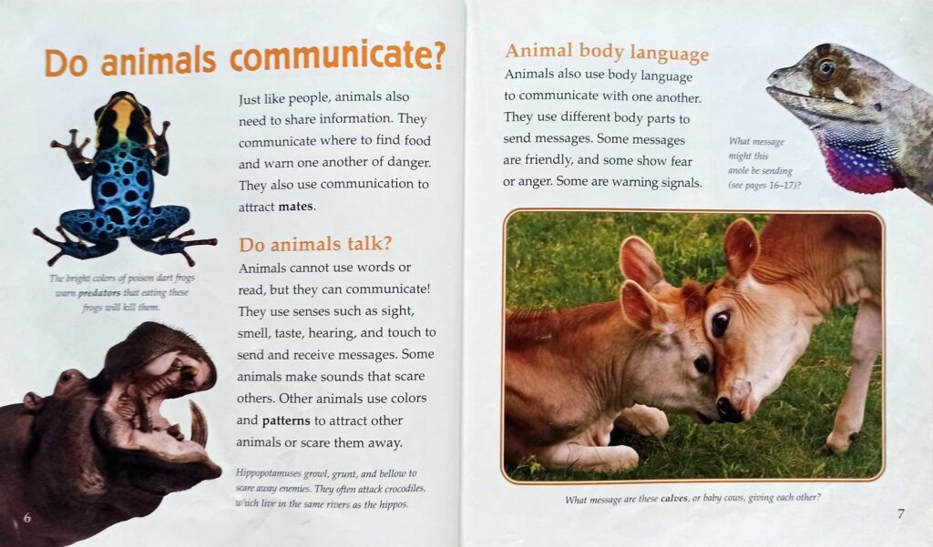 How do animals communicate? – Lotus Community Library – Library For ...