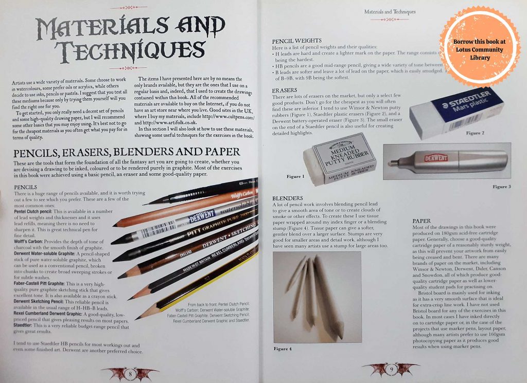 How to draw fantasy art – Lotus Community Library – Library For Families