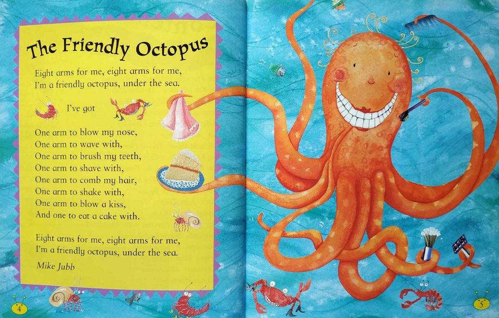 The friendly octopus and other poems about animals – Lotus Community ...