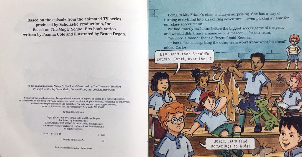 The magic school bus butterfly and the bog beast: A book about ...