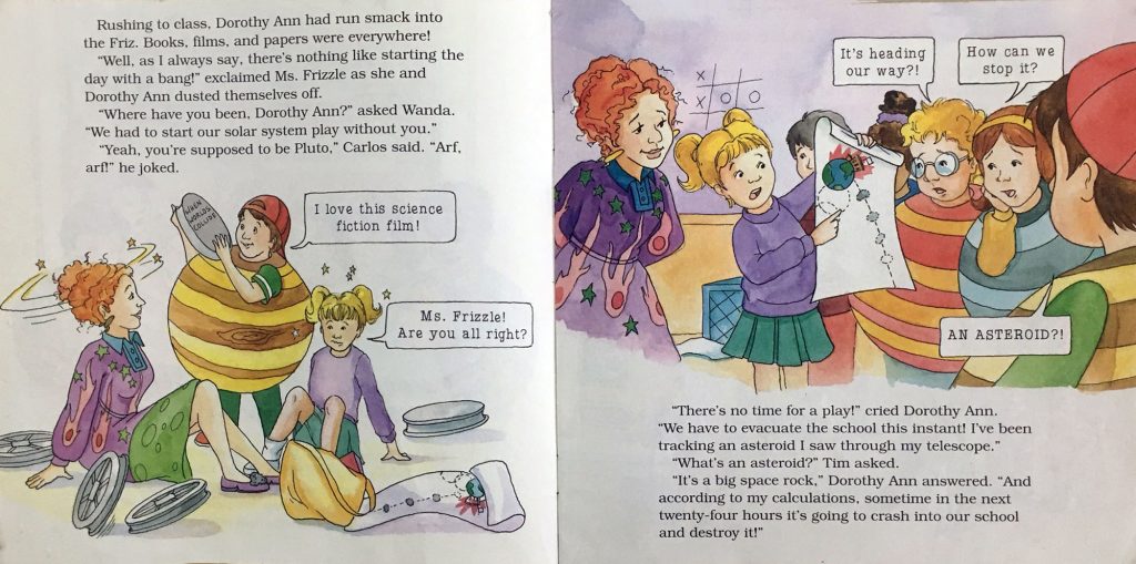 The magic school bus out of this world: A book about space rocks ...