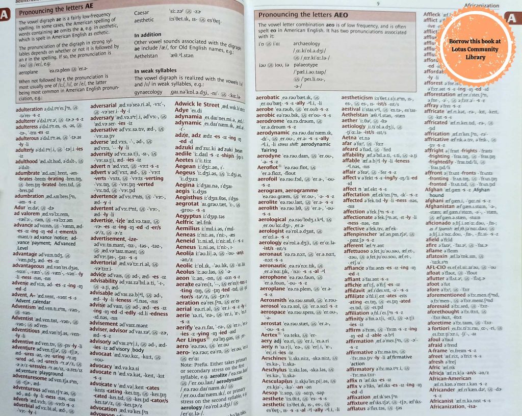 Cambridge English pronouncing dictionary – Lotus Community Library ...