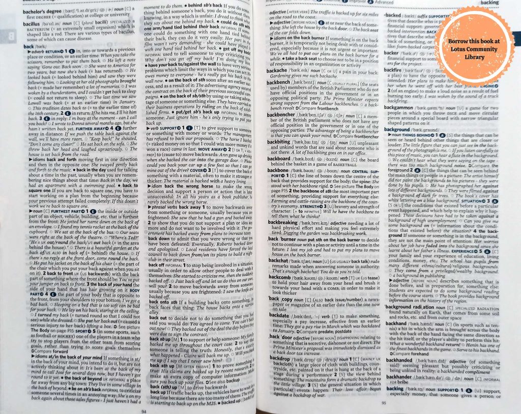 Cambridge advanced learner’s dictionary – Lotus Community Library ...