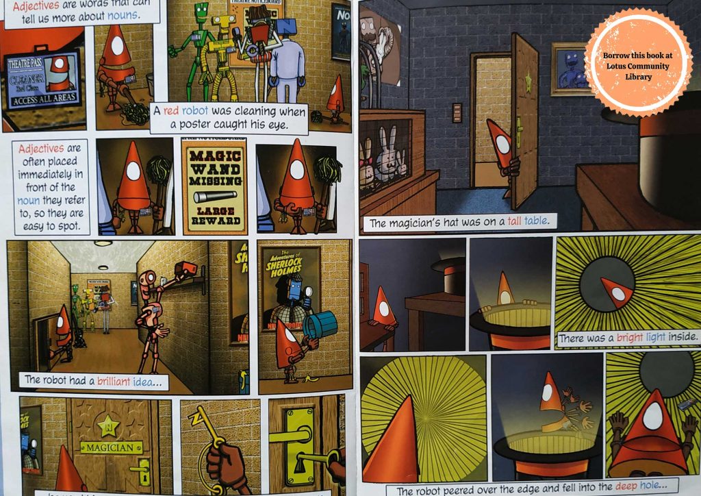 Grammar Ray: adjectives – Lotus Community Library – Library For Families