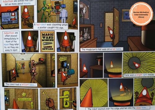 Grammar Ray: adjectives – Lotus Community Library – Library For Families