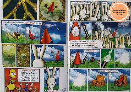 Grammar Ray: adjectives – Lotus Community Library – Library For Families