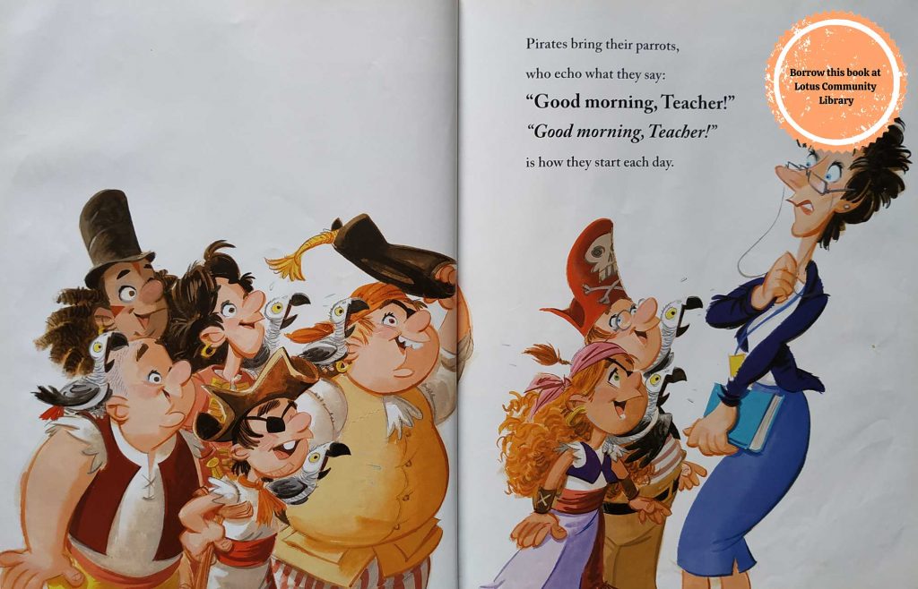 Pirates go to school – Lotus Community Library – Library For Families